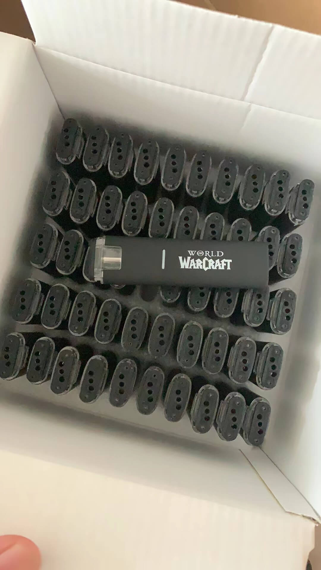 World of Warcraft 1 Gram Disposable Vape Pen CBD Battery