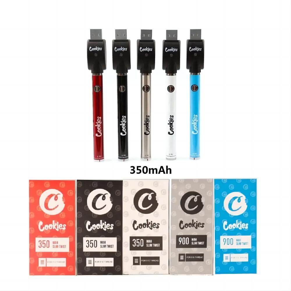 350mAh Cookies Vape Pen In Gram Cartridge Best Pocket Vape Battery