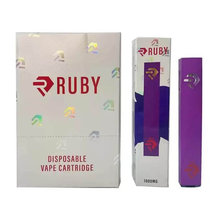 Ruby 2ML Disposable Delta 8 Vape Pen CBD Vape Pod