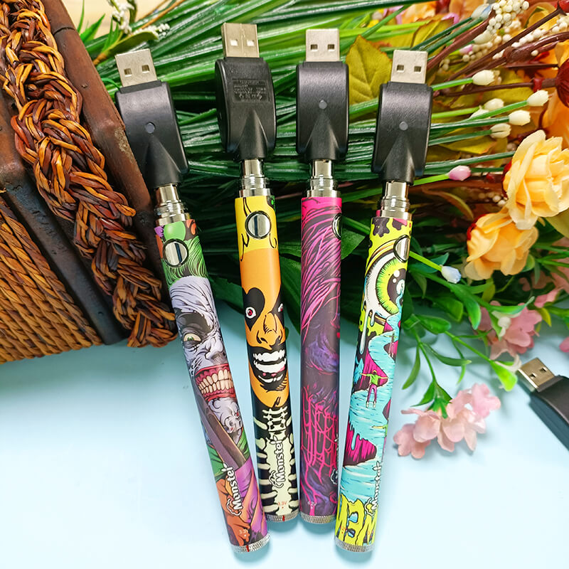 Buy Monster 1100mAh Vape Pen Battery For THC Oil Cartridges