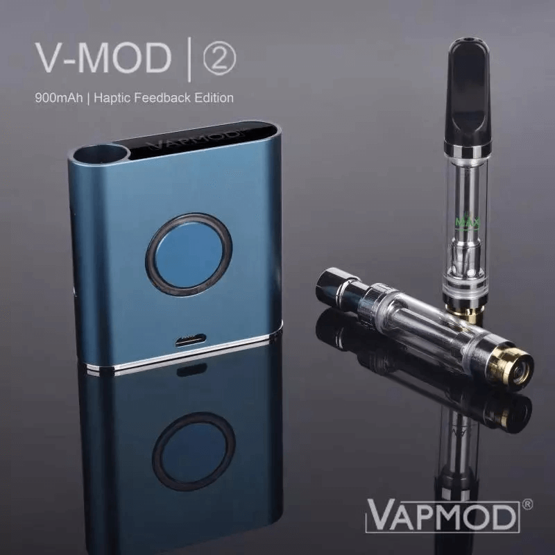 Vmod V2 Vaporizer Preheat CBD Oil Cartridge Battery Rechargeable Vape ...